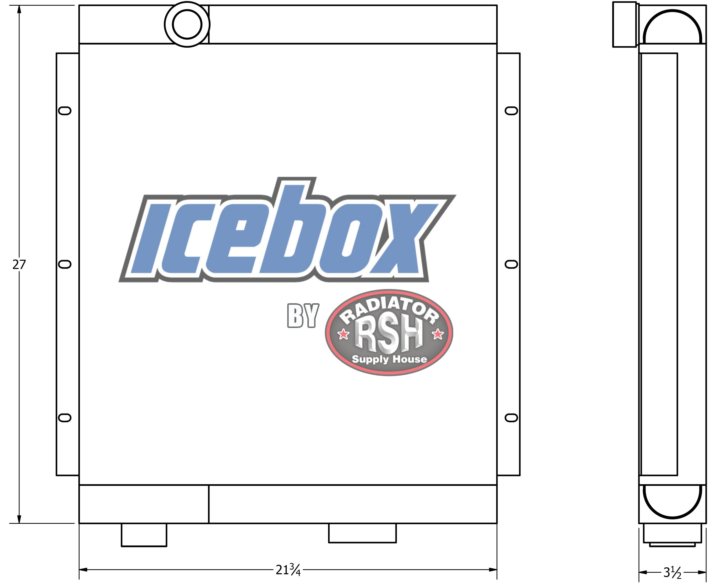 Sullair Compressor Oil Cooler # 840174 – Radiator Supply House
