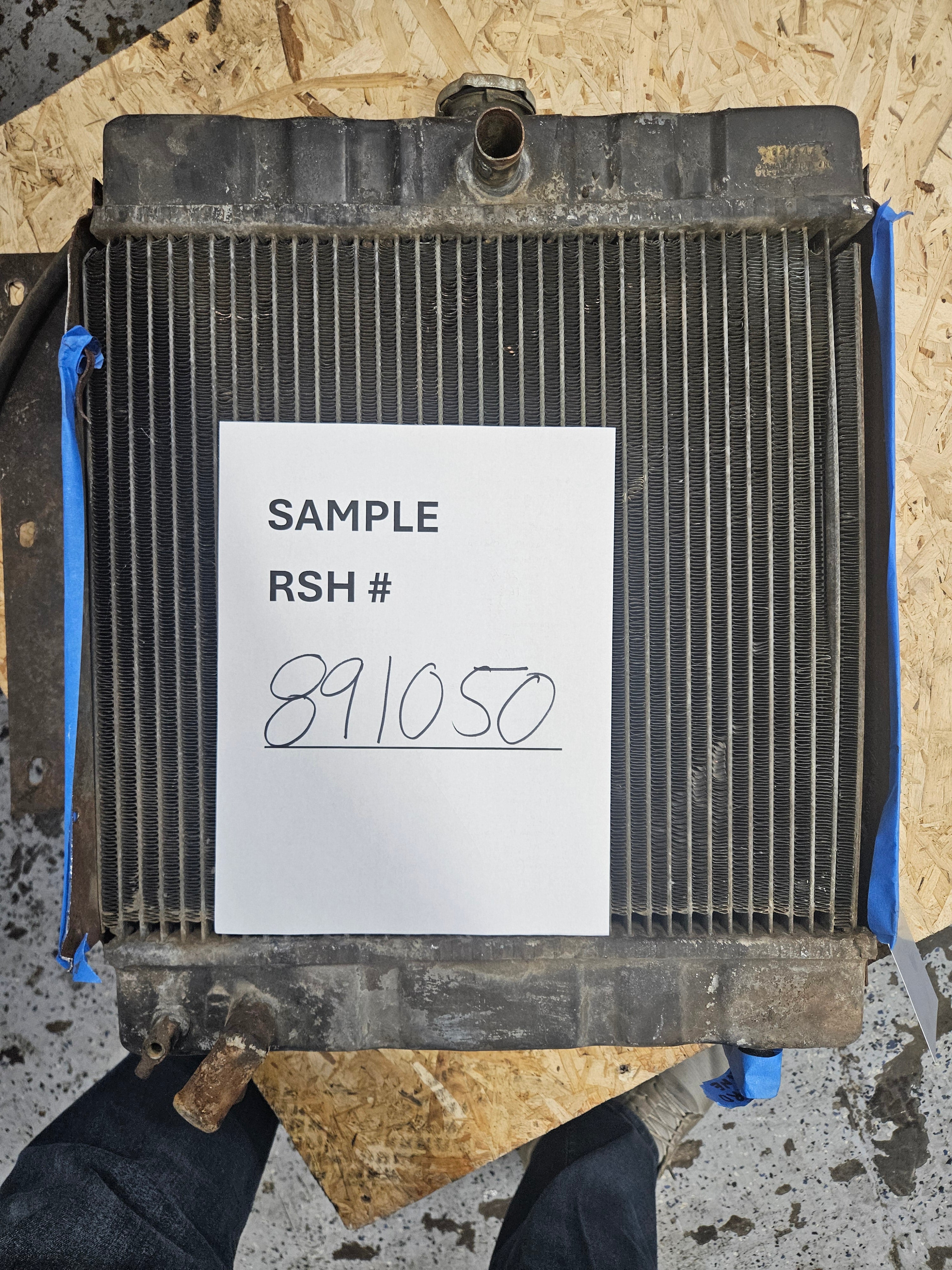 Toro Mower Radiator # 891050 – Radiator Supply House