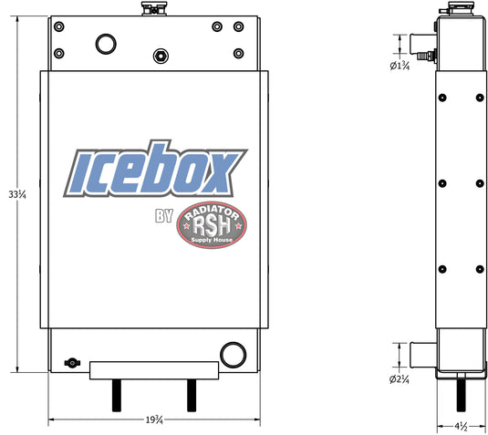 Cummins 4bt3 9 P110 4b3 9 Radiator 990543 Radiator Supply House