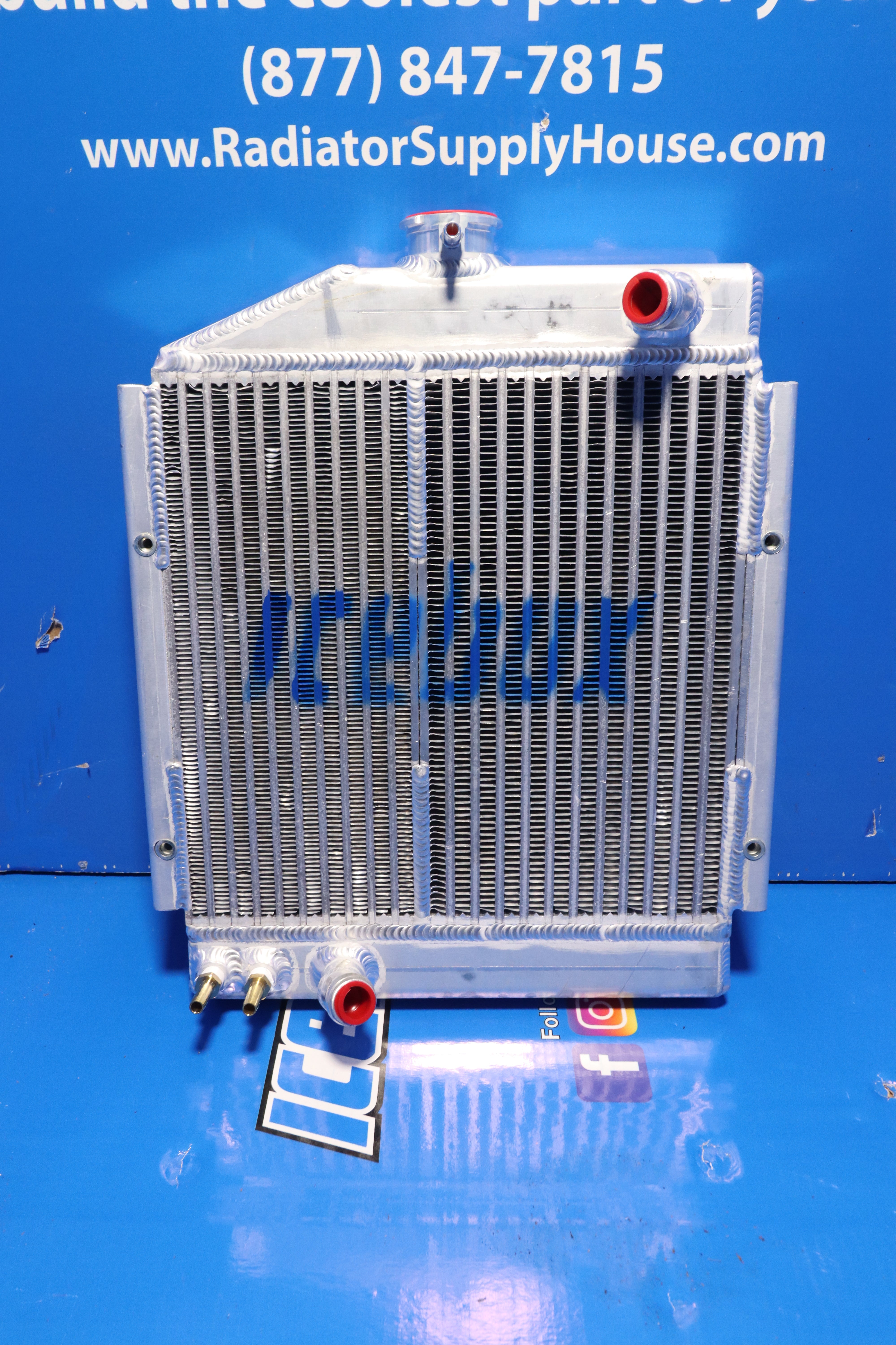 Yanmar 226D Radiator # 890887 – Radiator Supply House
