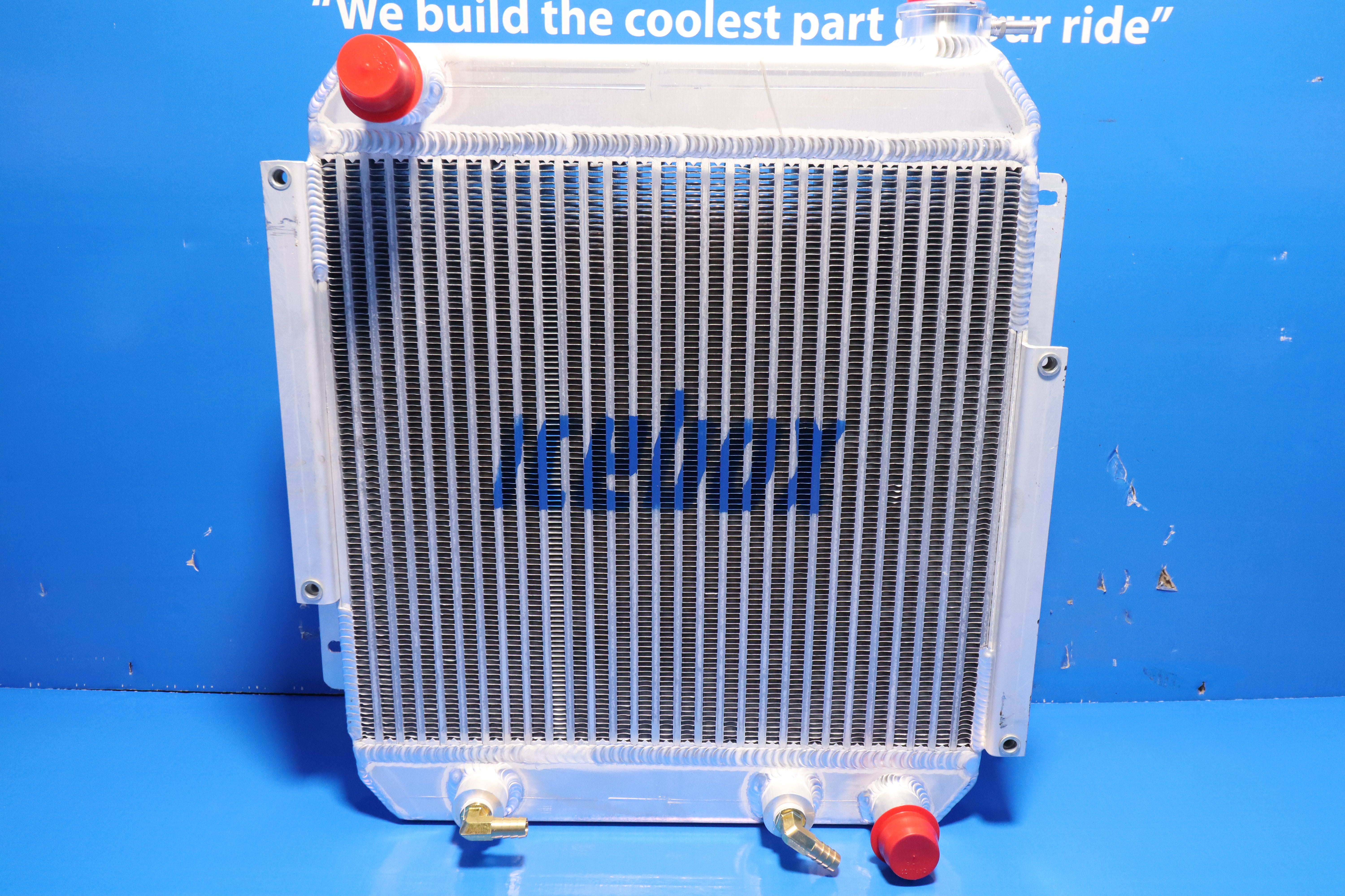 Mitsubishi WS200A Wheel Loader Radiator # 890912 – Radiator Supply House