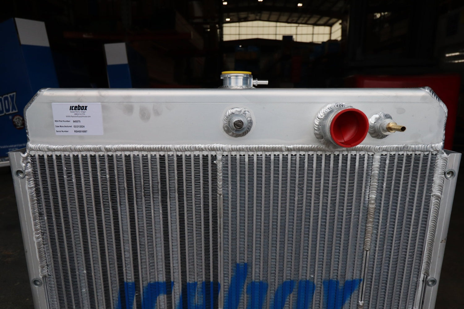 Case 621, 621B Wheel Loader Radiator # 845075 – Radiator Supply House